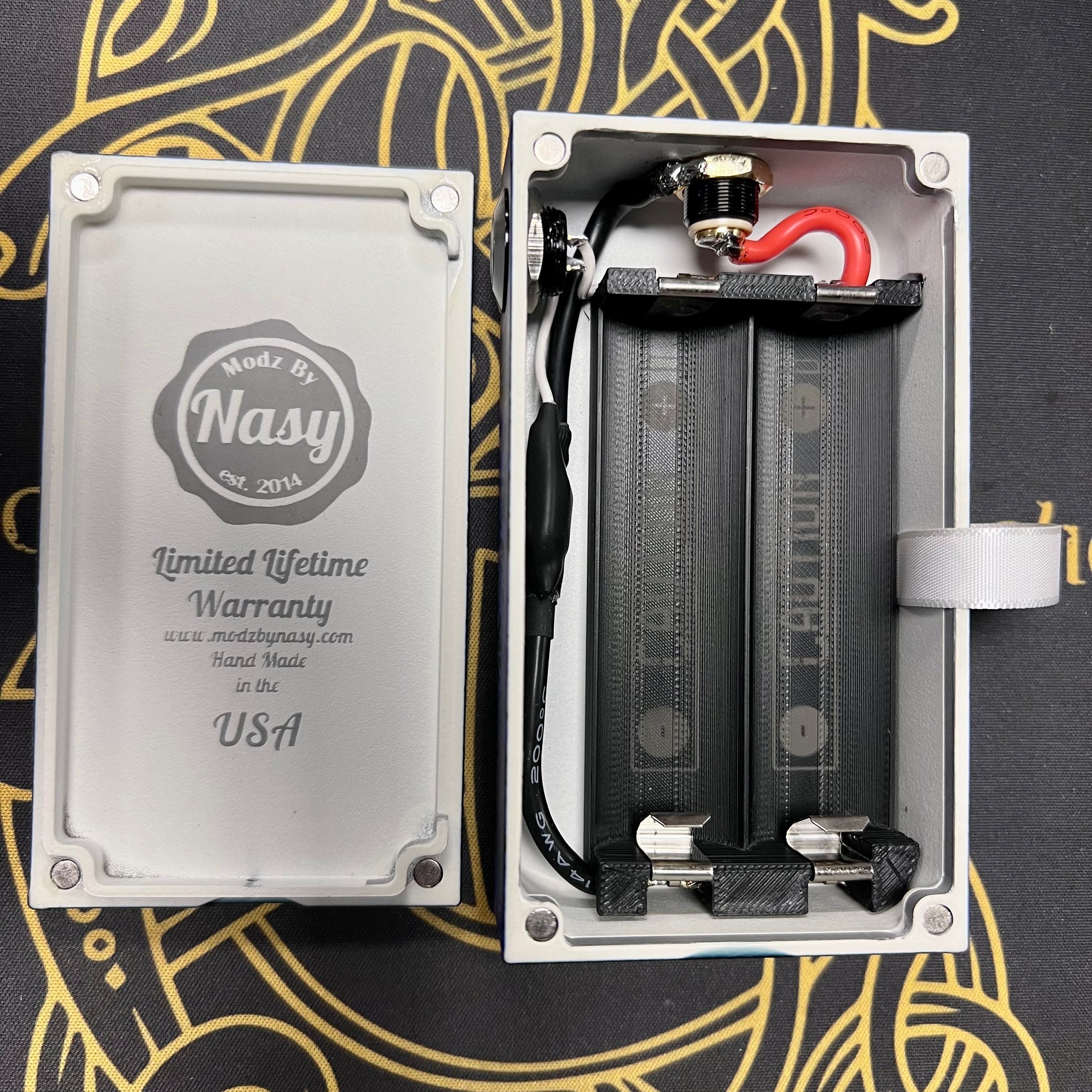 Parallel/Series Mech Box Mod (Dual 21700) by Nasy Mods - Vaping Deligh ...