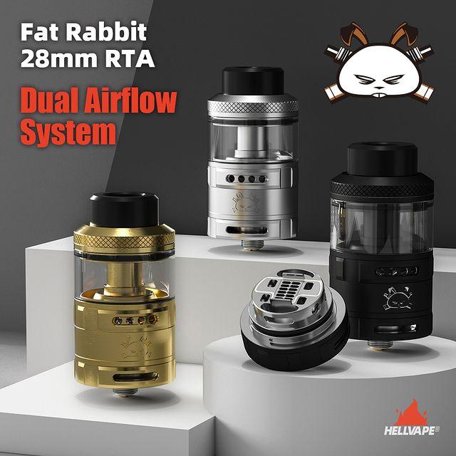 Hellvape Fat Rabbit RTA (28mm) – Hobby Delights
